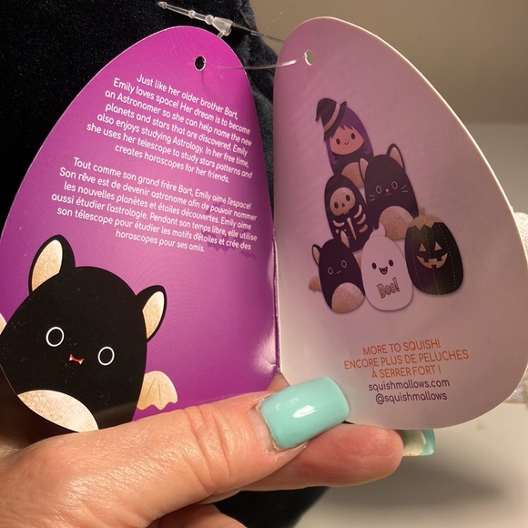 Squishmallows | Toys | Squishmallow 2 Emily The Bat Halloween Plush ...